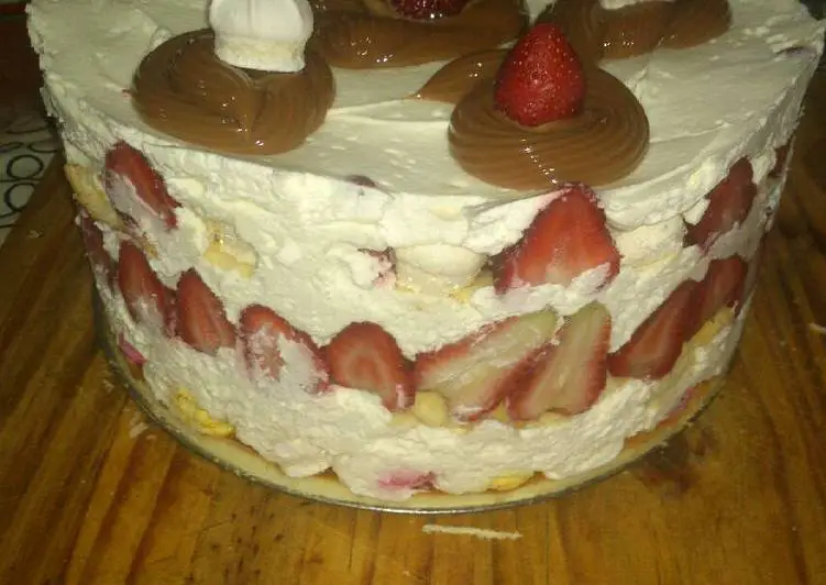 Postre imperial Ruso - Comidas argentinas