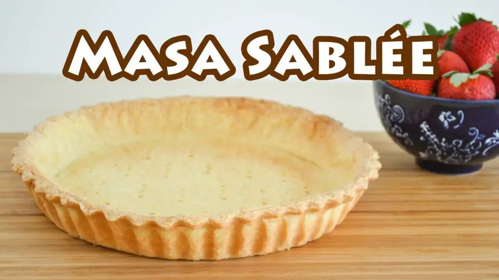 Masa básica para tartas y masitas Masa Sablée - Comidas argentinas