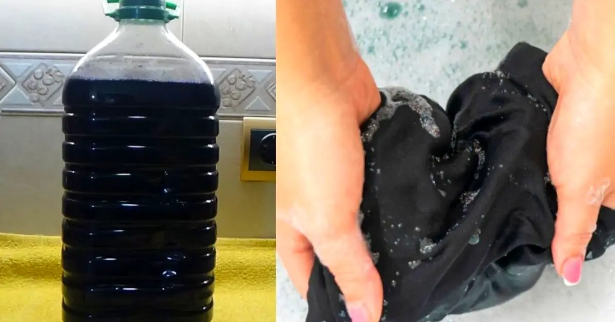 Cómo hacer jabón líquido para ropa negra ¡Con 3 ingredientes!