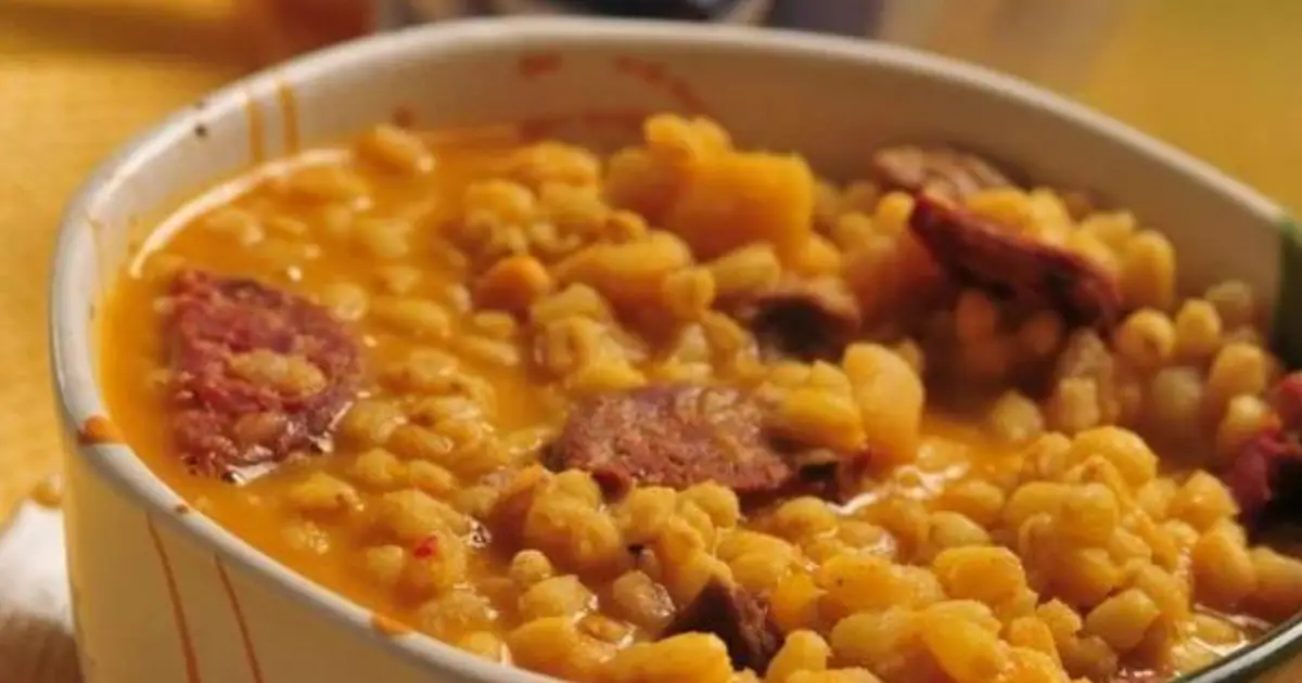 Como hacer un locro de trigo bien criollo y autentico