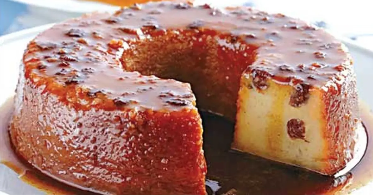 Budín de pan simple y delicioso ¡Un postre sin igual!