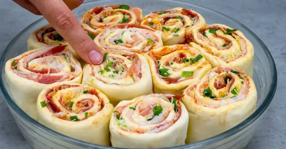 ¡Ya no pedimos pizza! ¡Estos rollitos rellenos son geniales!