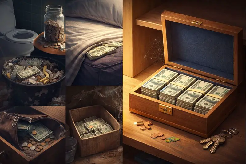 Si guardas dinero en estos 7 lugares de tu casa, atraes pobreza y ...